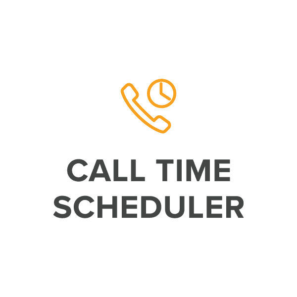 Call Time Scheduler Service to never miss a call again -auto routing