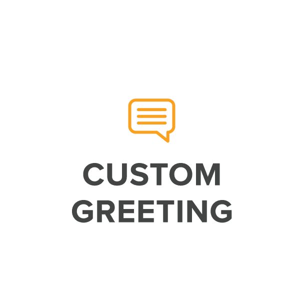 Phone Answering Custom Greeting - A great first impression